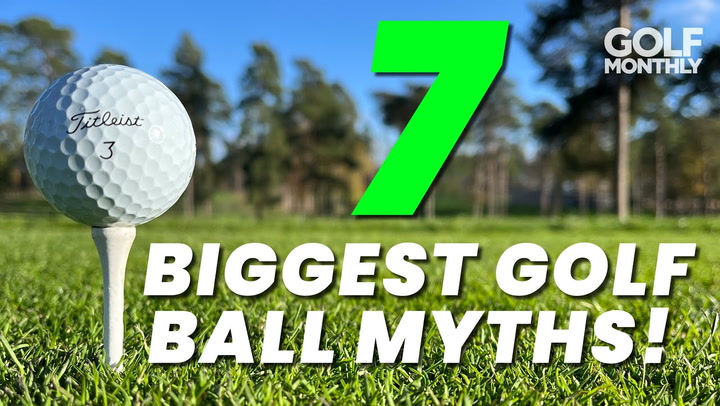 7 biggest golf ball myths