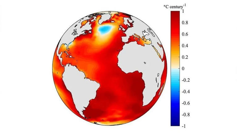 Mysterious 'cold blob' in Atlantic is a sign of weakening ocean ...