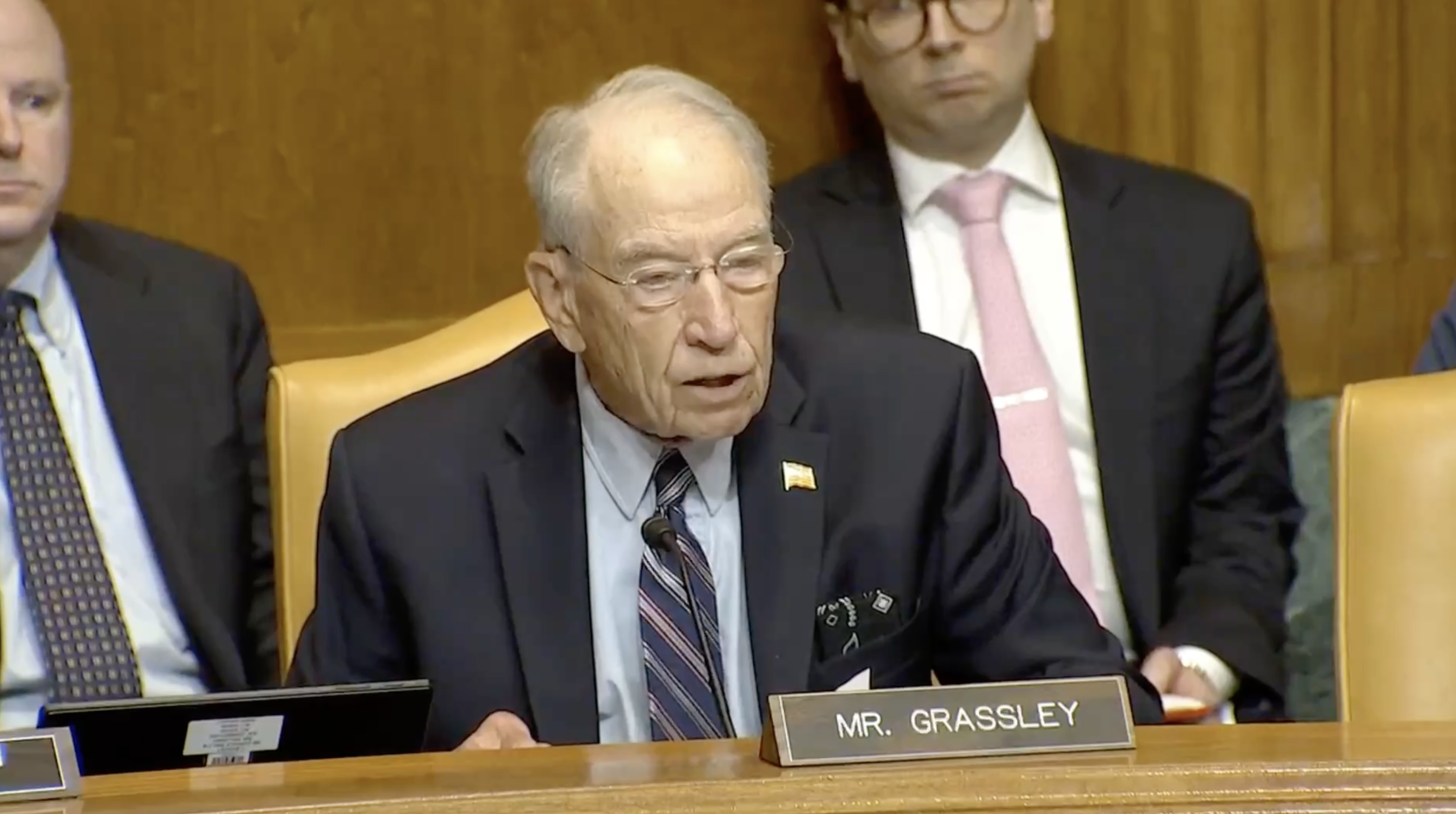 'I think President Trump is doing a real good job': Senator Chuck ...