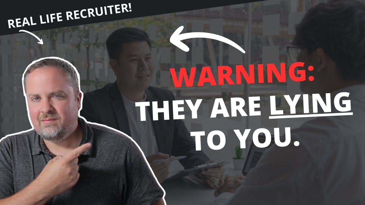The employer is lying to you in your interview - here's the proof