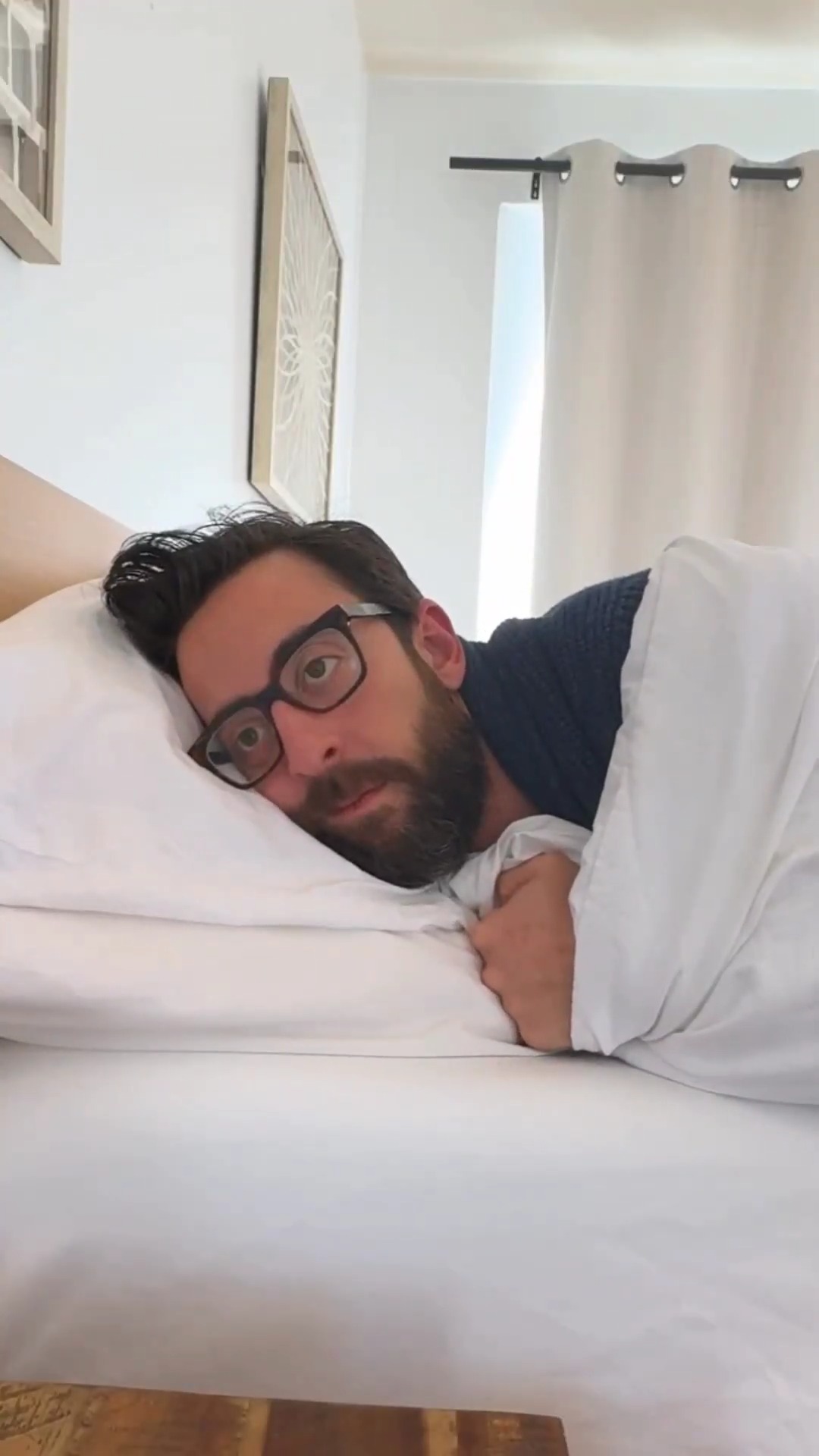 When you forget to turn off the light...