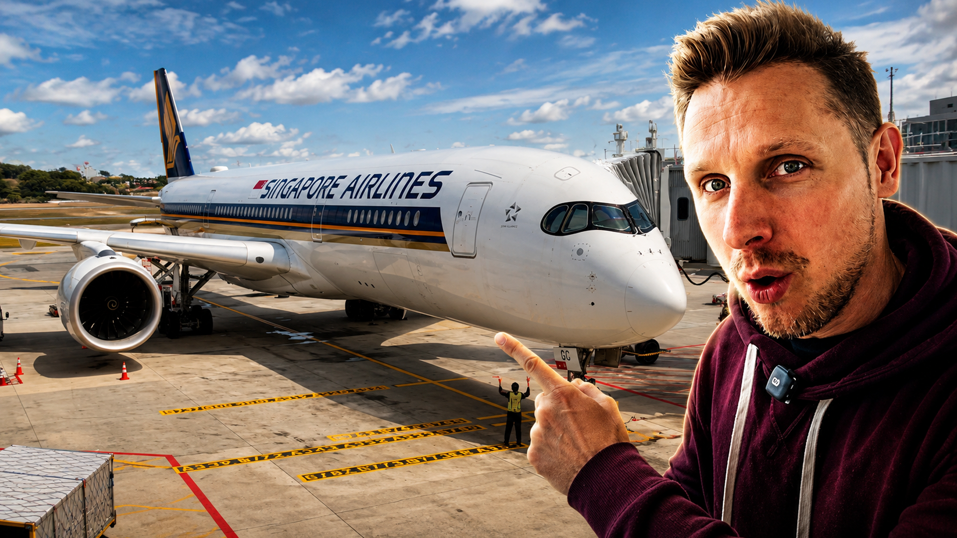 The world's longest nonstop flight with a plot twist!