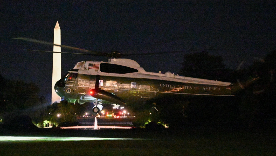 Evolution of the Marine One presidential helicopter