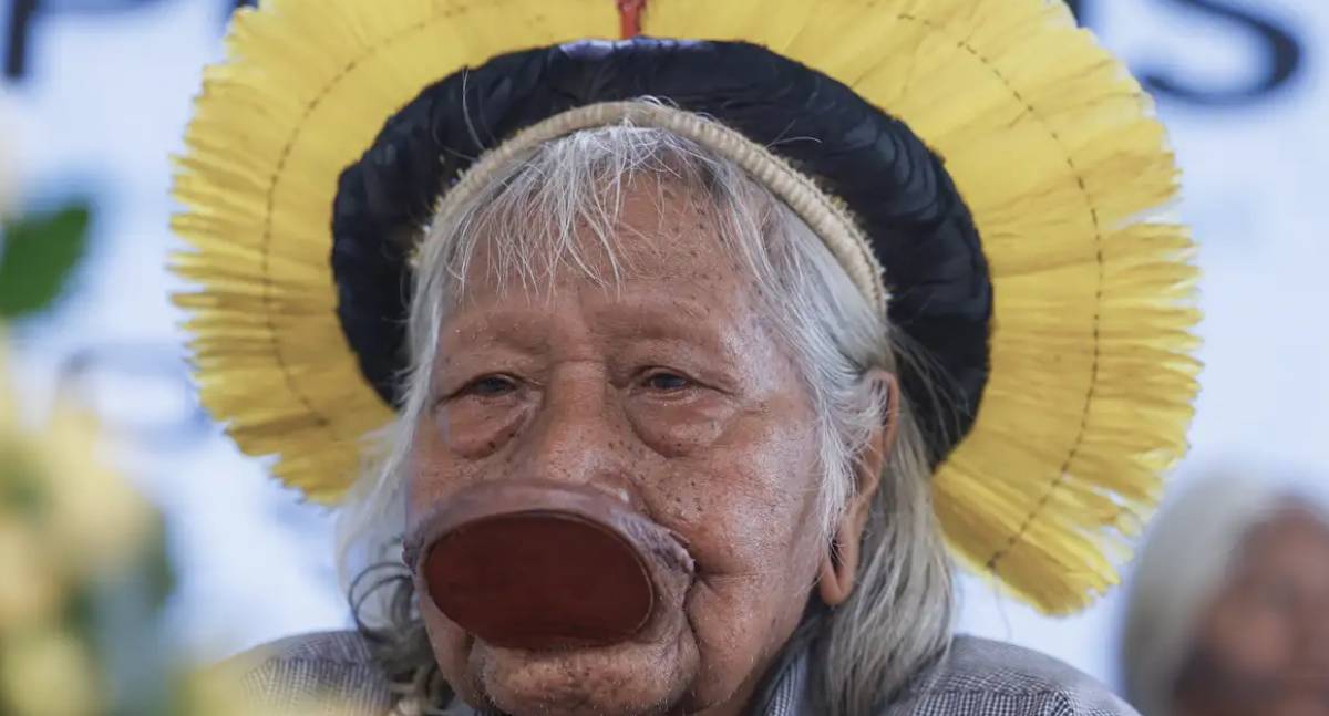 Cacique Raoni apresenta melhora discreta em UTI