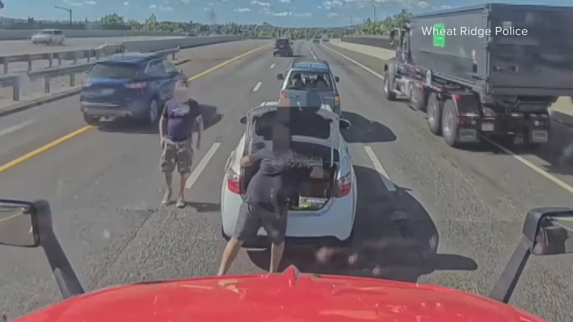 Road rage fight on I-70 shows power of drones, license plate reader ...