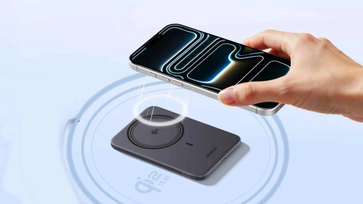 La batería magnética UGREEN para iPhone y Samsung Ultra ahora cuesta ...