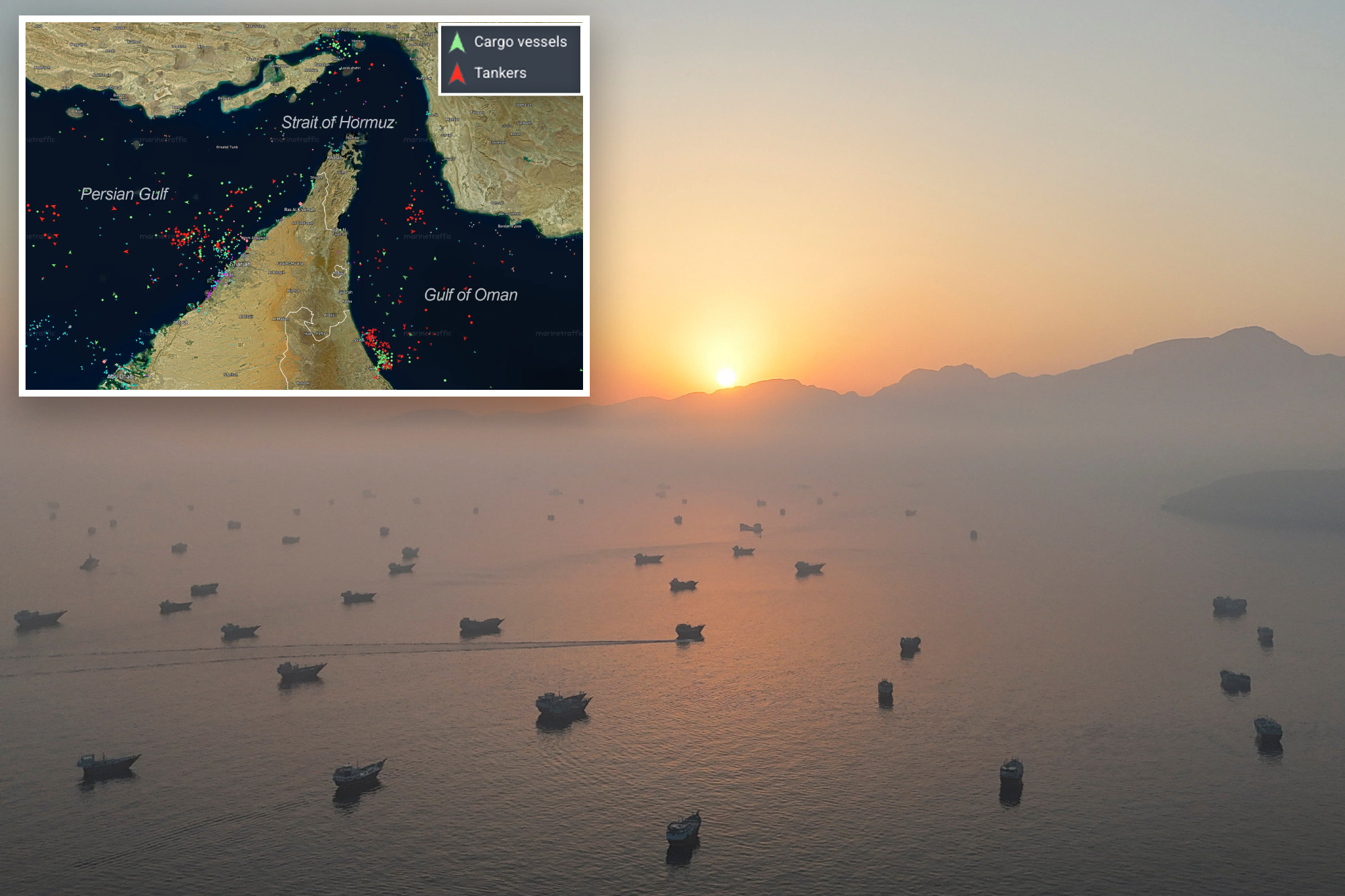 Ships beginning to trickle through Strait of Hormuz — here's how long ...