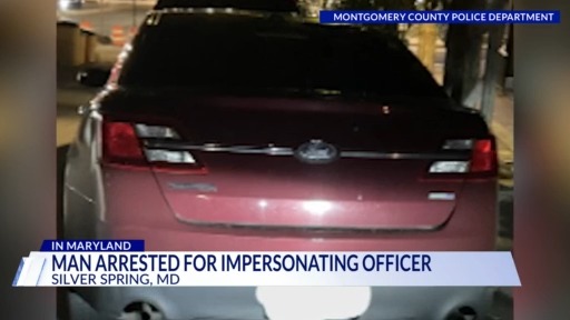Man impersonating officer caught after pulling over unmarked police car ...