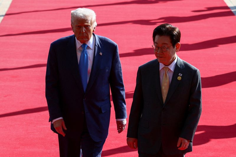 South Korea's Lee asks Trump to lead peaceful diplomacy with North Korea