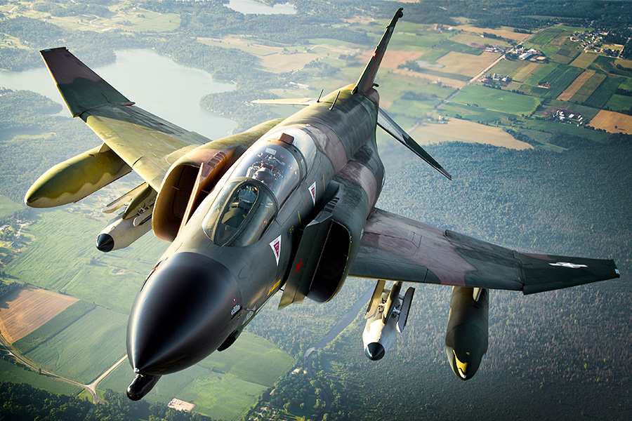 Collings Foundation F-4 Phantom II set for Wings Over Houston Airshow