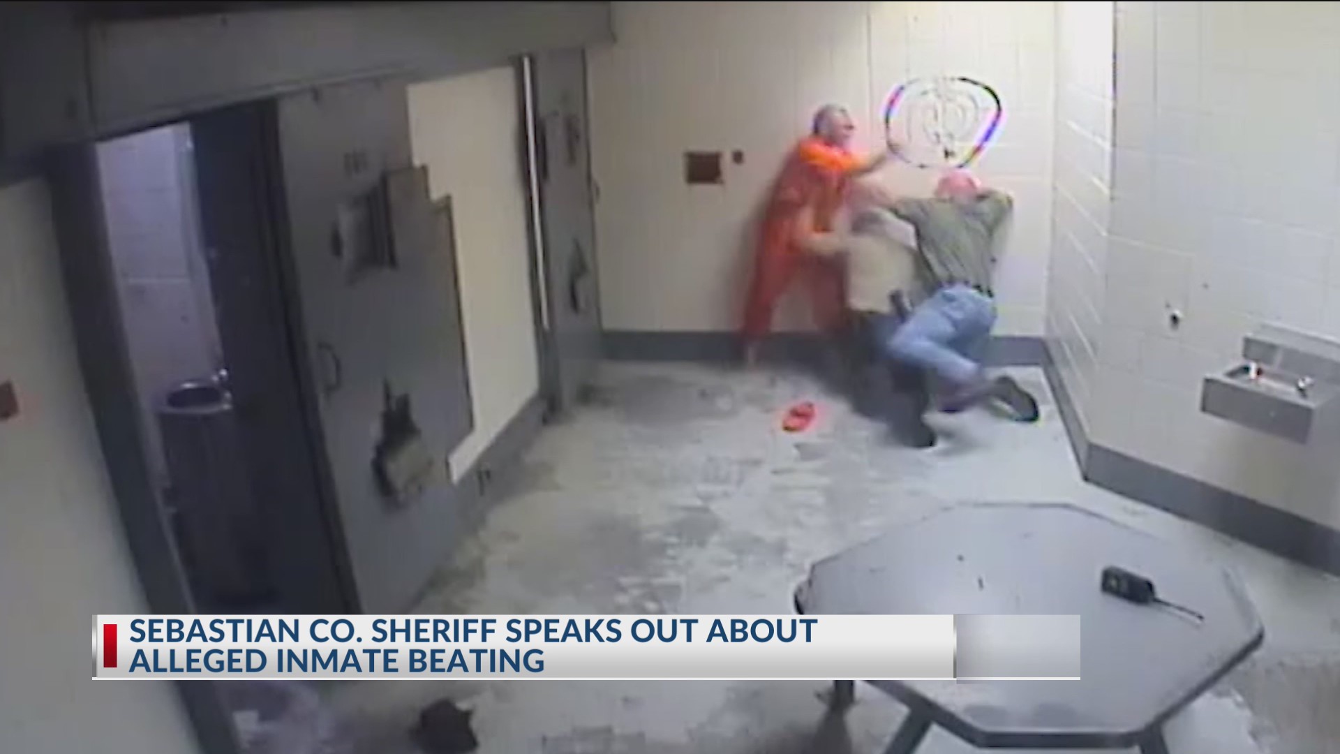 Sebastian County Sheriff’s Office responds to jail attack video, inmate ...