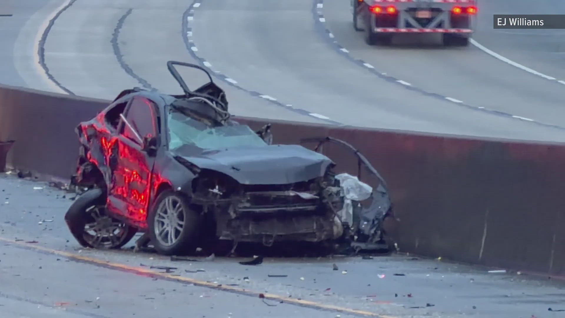Orange man killed after car hydroplanes, triggers chain-reaction crash ...