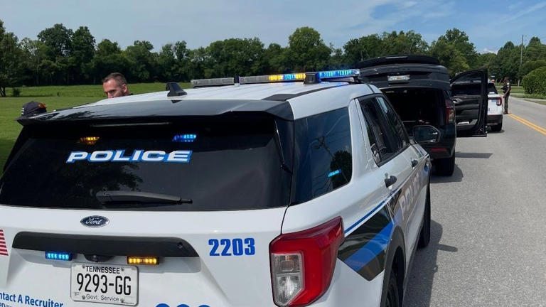 Driver arrested after nearly hitting Murfreesboro officer, leading ...