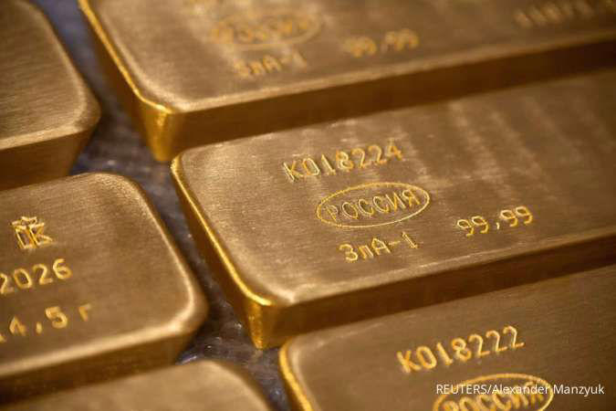Harga emas melonjak, pasar pangkas ekspektasi kenaikan suku bunga The Fed