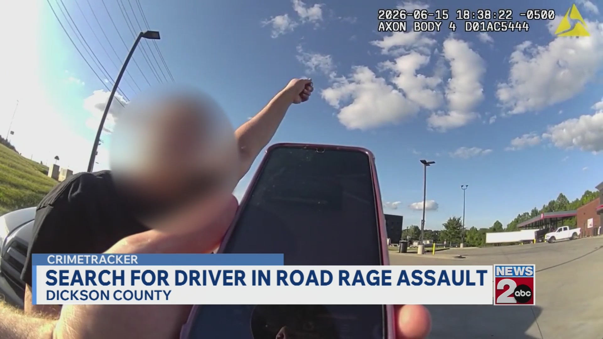 Search for driver in Dickson County road rage assault