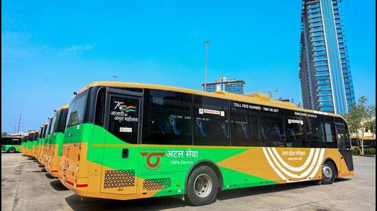 UPSRTC expands e-bus network despite low initial ridership in Noida