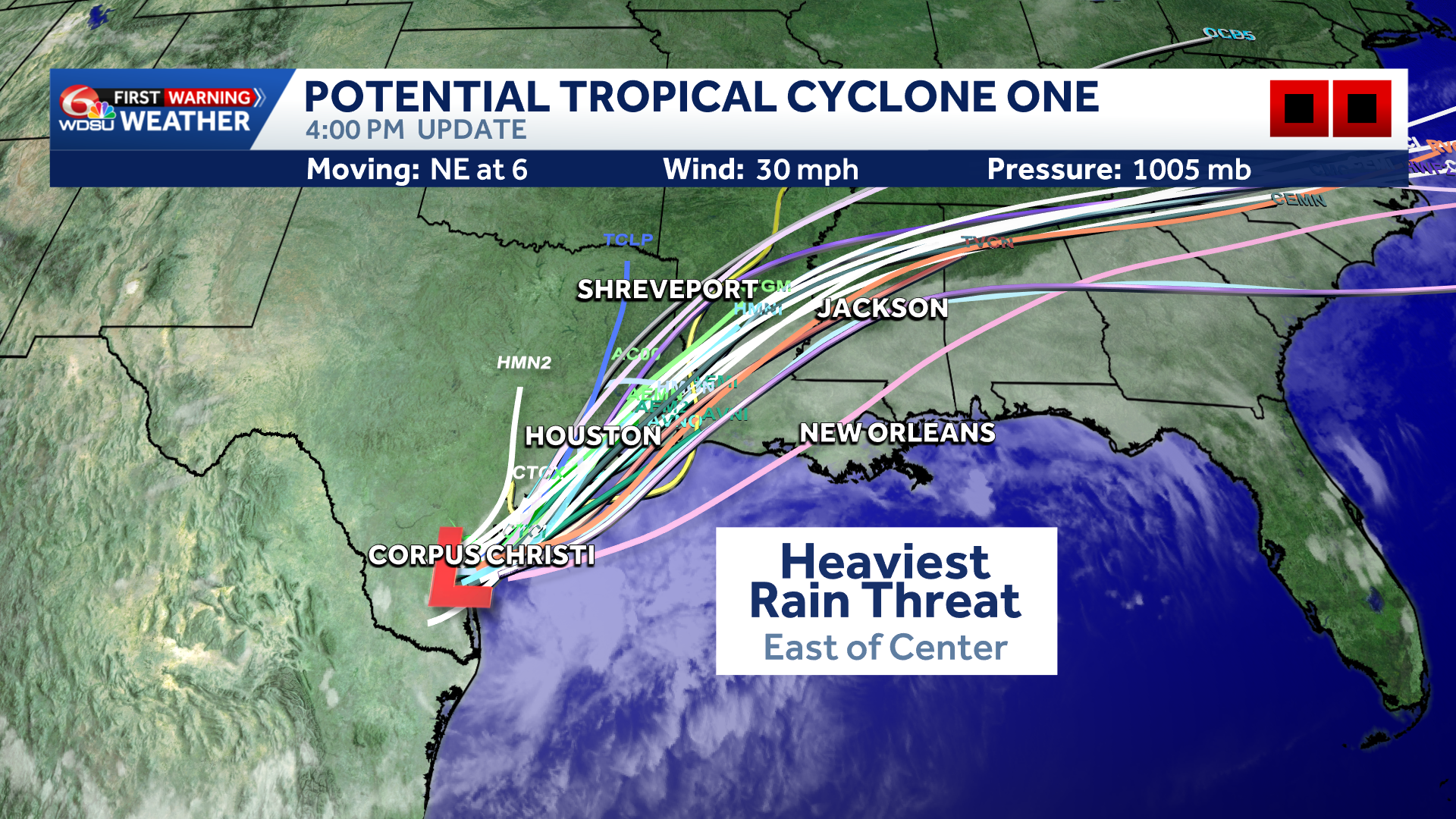 Tracking PTC One: See our interactive radar, latest cone, and maps