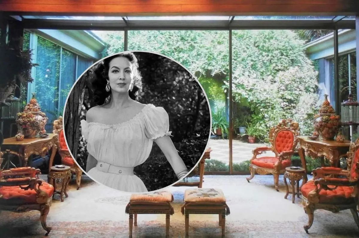 Así era la mansión de María Félix en Polanco: cama de plata, grifos de ...