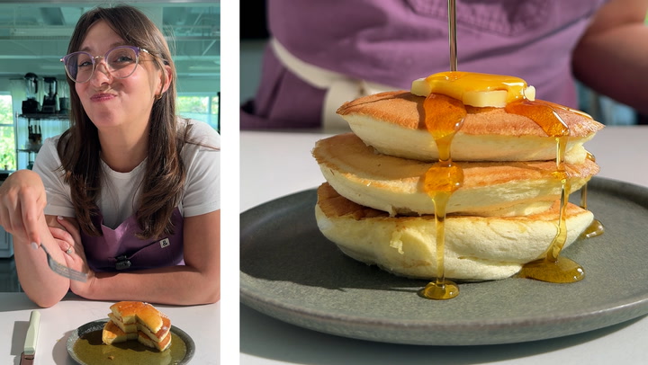 How to make Japanese soufflé pancakes
