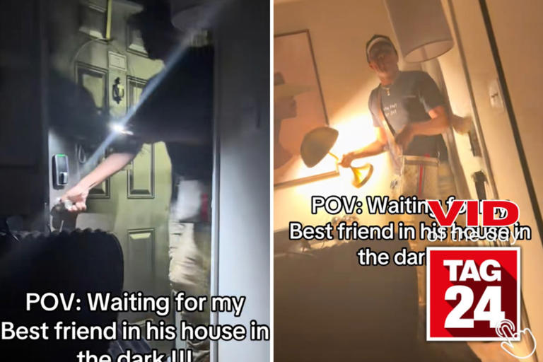 Viral video of the day for June 16, 2026: Best friend's home prank ends ...
