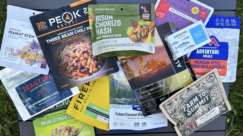 12 easy camping and backpacking meal brands, ranked