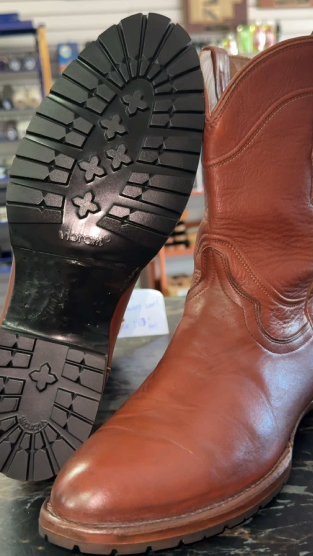 Vibram mini lug sole replacement for stronger boot performance