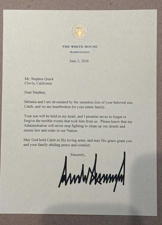 President Trump and Melania weigh in on case of California high ...