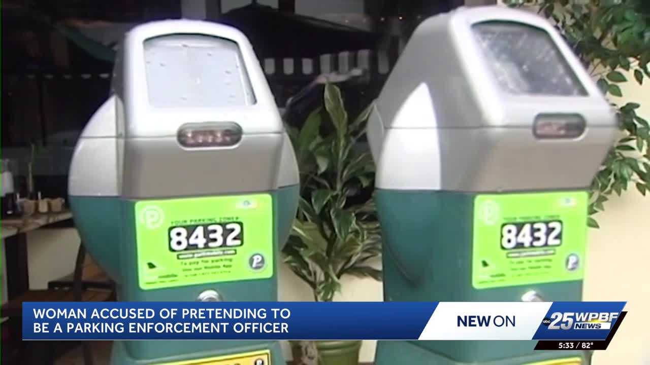 West Palm Beach woman accused of impersonating officer in parking scam