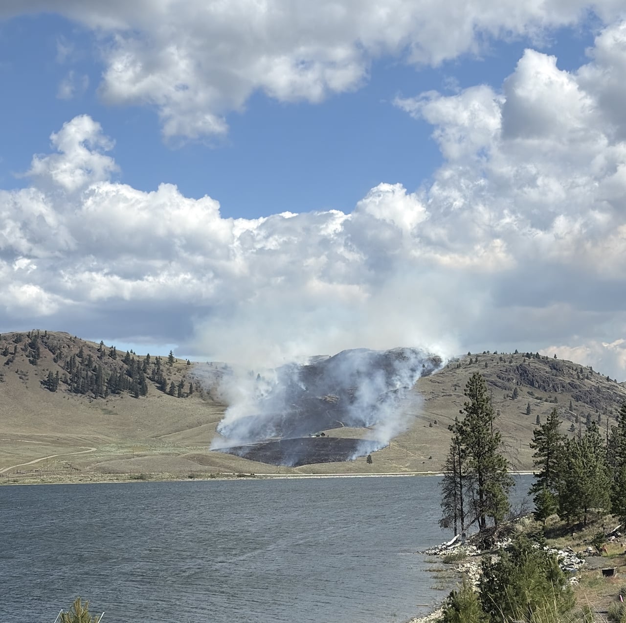 Property near Kamloops ordered to evacuate as 130-hectare fire spreads ...
