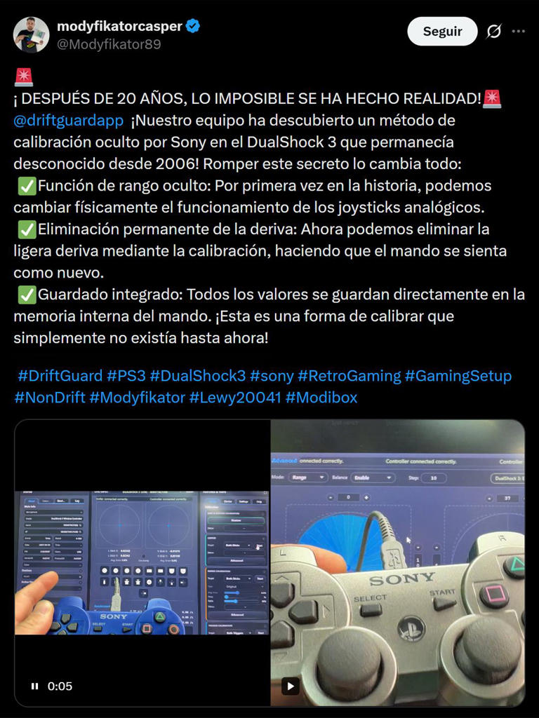 PlayStation ocultó durante 20 años un método de calibración para ...