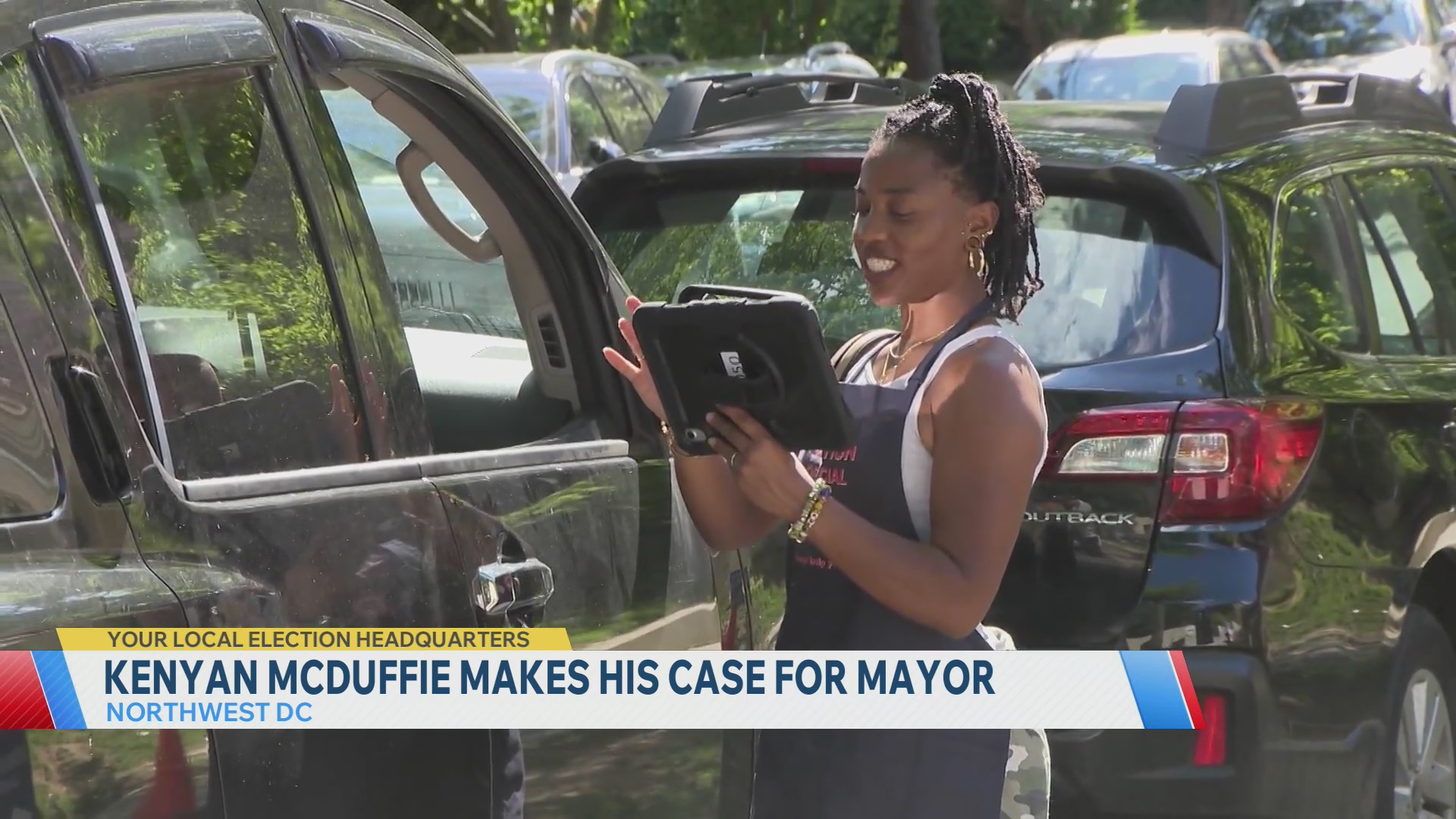 Kenyan McDuffie makes his case for DC mayor