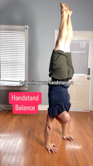 A simple tip that improves handstand balance fast