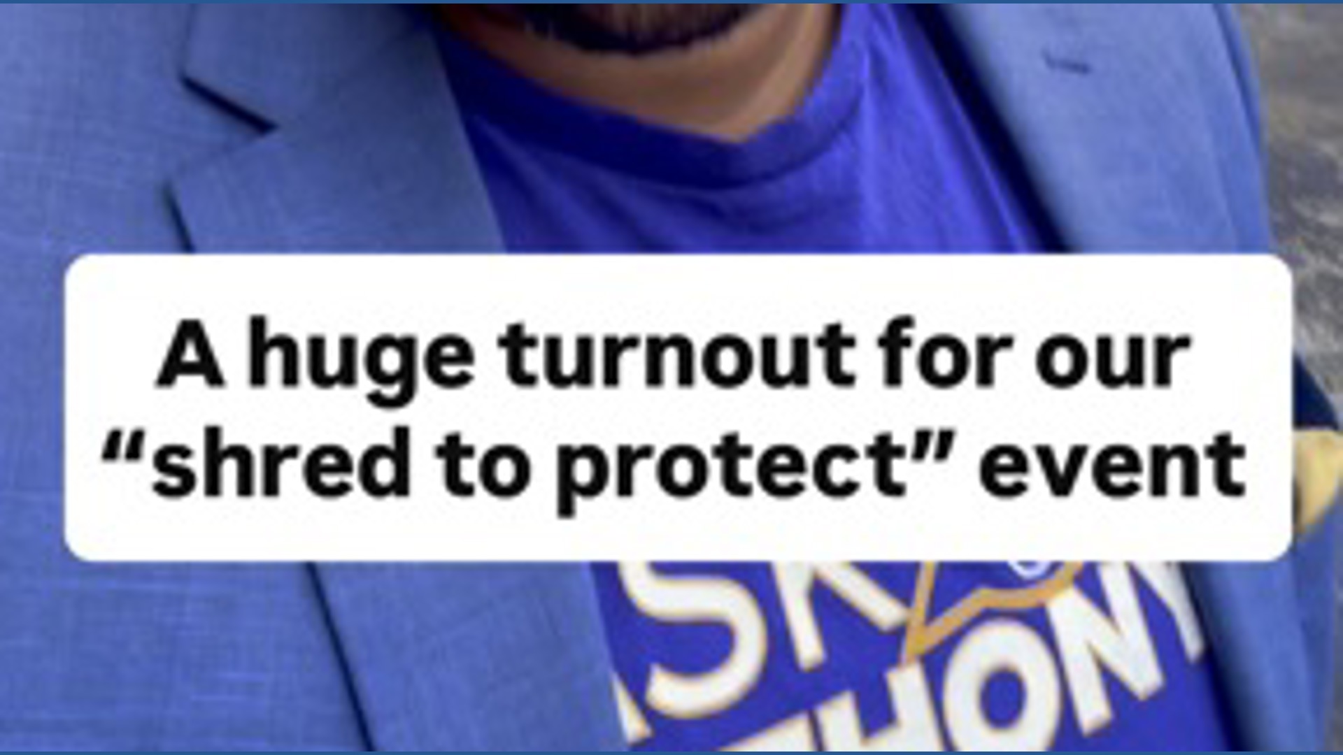 Shred to Protect event