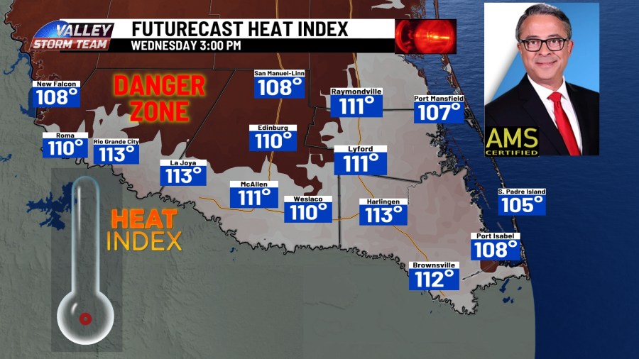 Dangerous heat index numbers on the rise