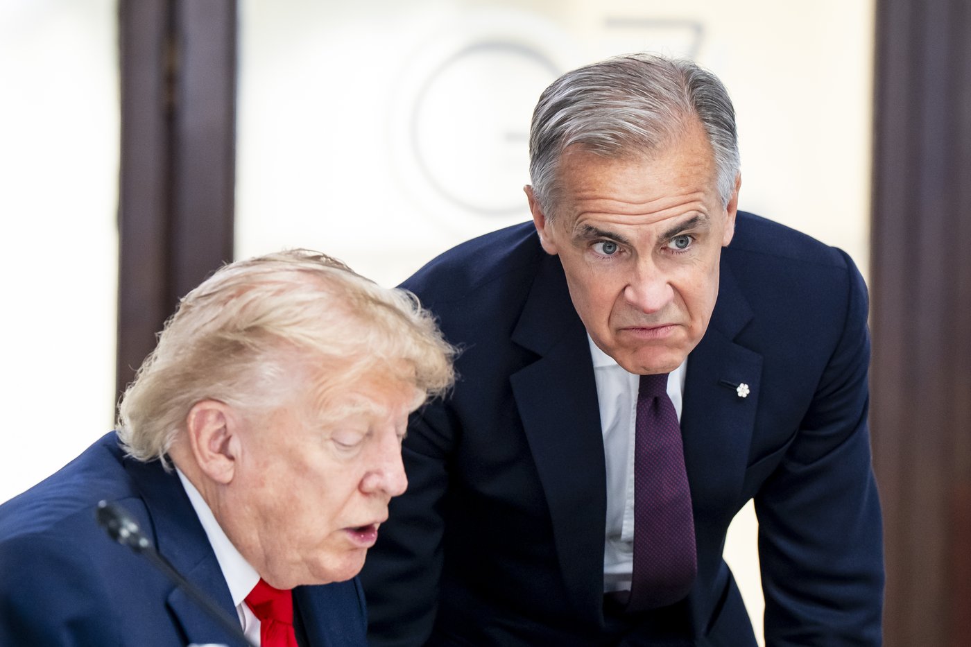 Carney talks China EVs with Trump at G7 summit, announces Russia sanctions