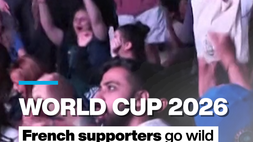 World Cup 2026: French supporters go wild after victory against Senegal