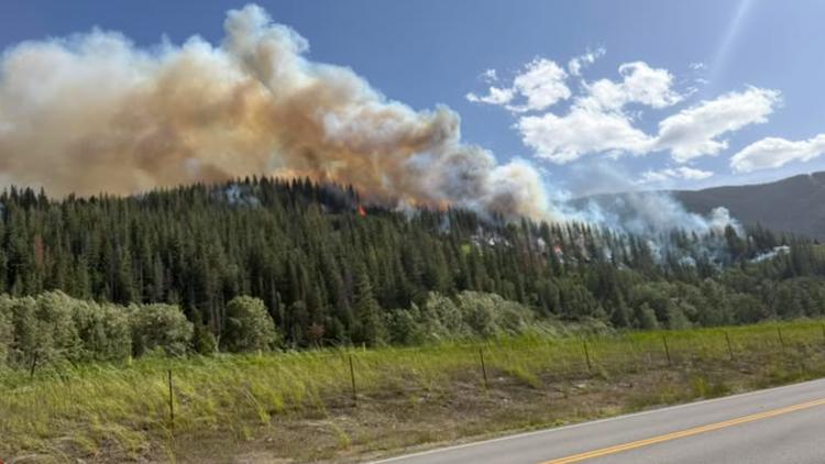 Evacuations in place for Gold Run fire burning near Kellogg