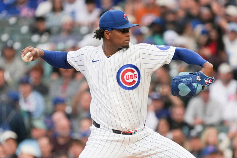 Cubs' Edward Cabrera exits early vs. Rockies due to hand cramp