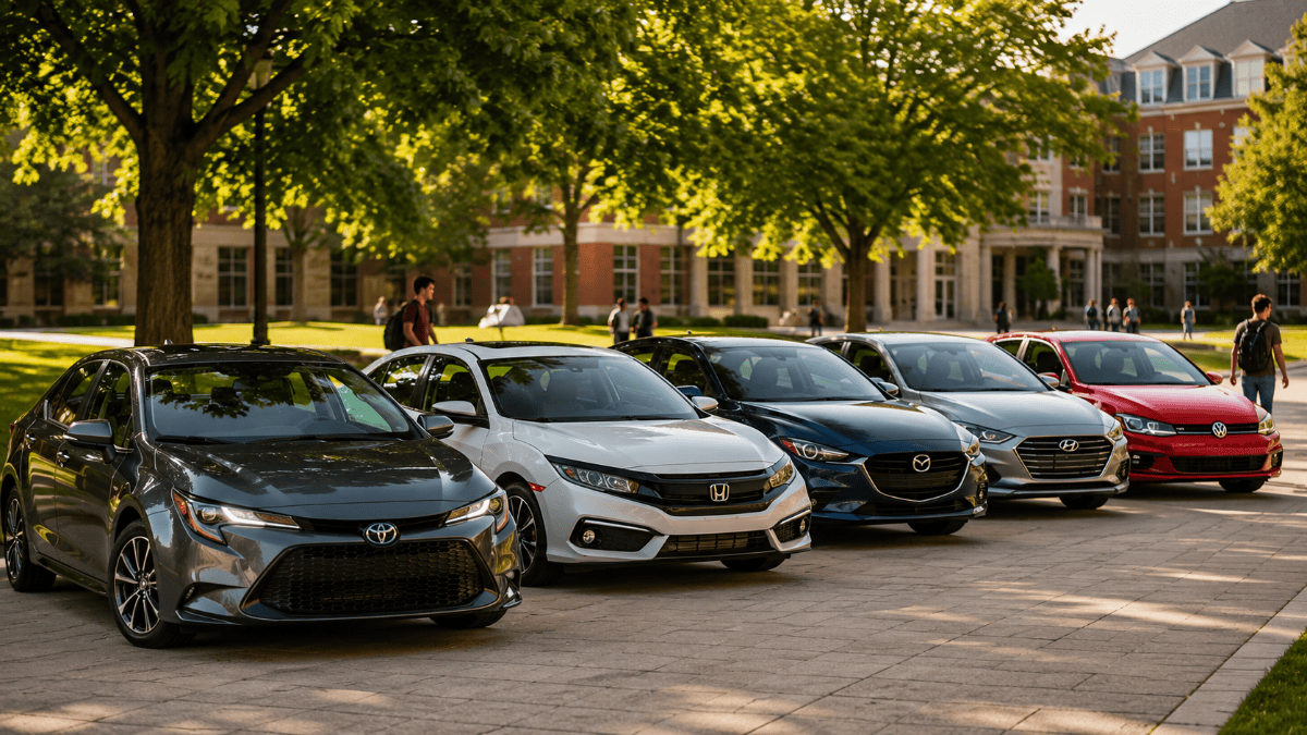 Best gas-powered cars for university students in 2026: Reliable ...