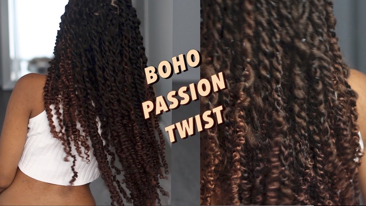 Passion twist/boho twist rubber band method tutorial + FAQ