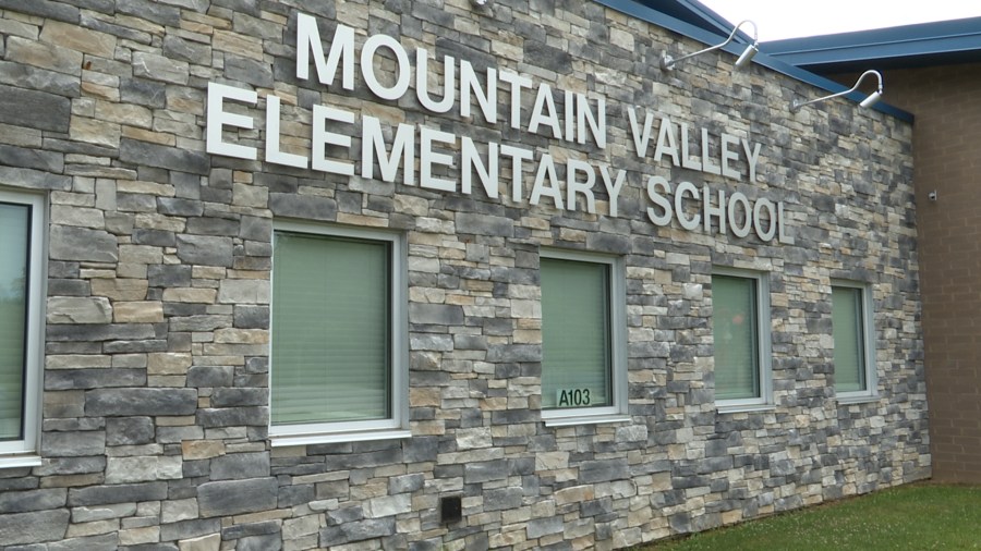 Mountaineer Mile makes a new stop at Mountain Valley Elementary School