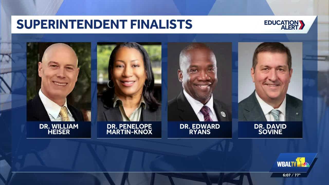 BCPS superintendent search whittled down to 4 finalists