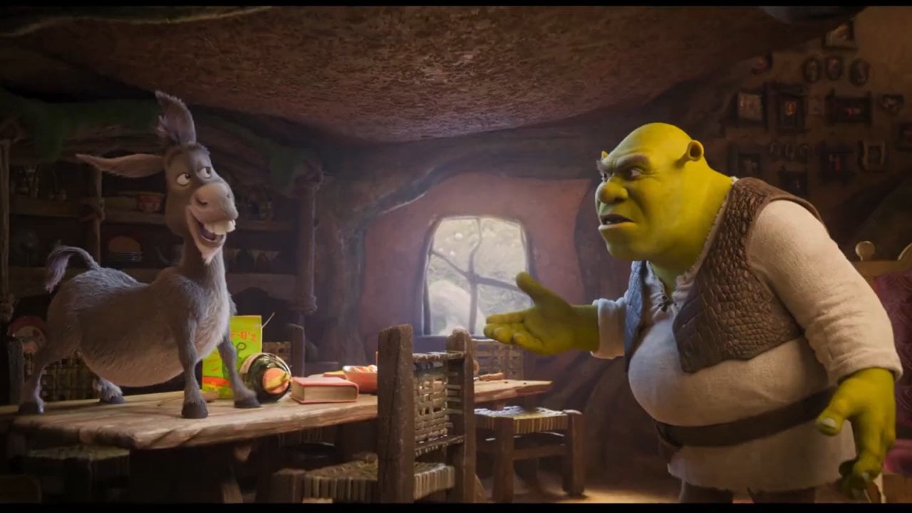 Shrek 5 sfotte Frozen: nel primo teaser trailer c'è un Olaf brutto ...
