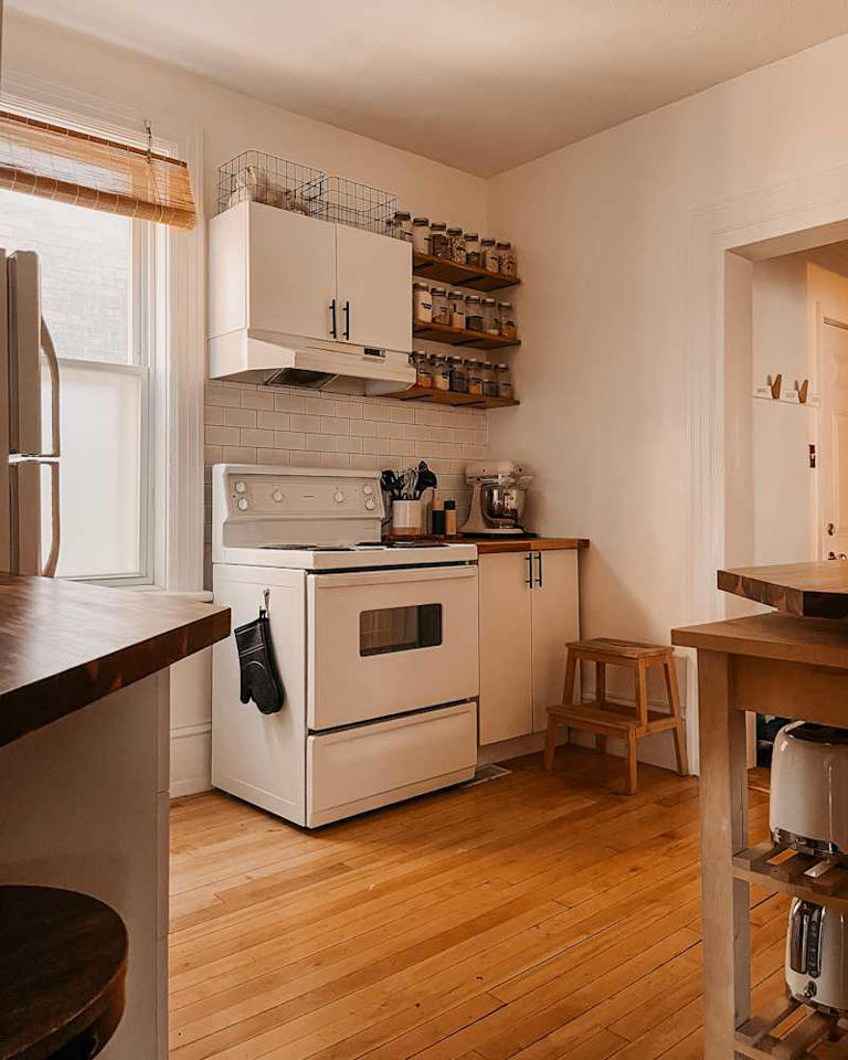 "This kitchen sucked the life out," but now it's a functional space