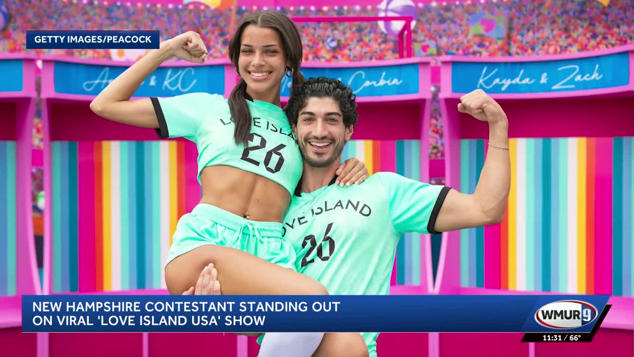 New Hampshire contestant standing out on viral 'Love Island USA' show