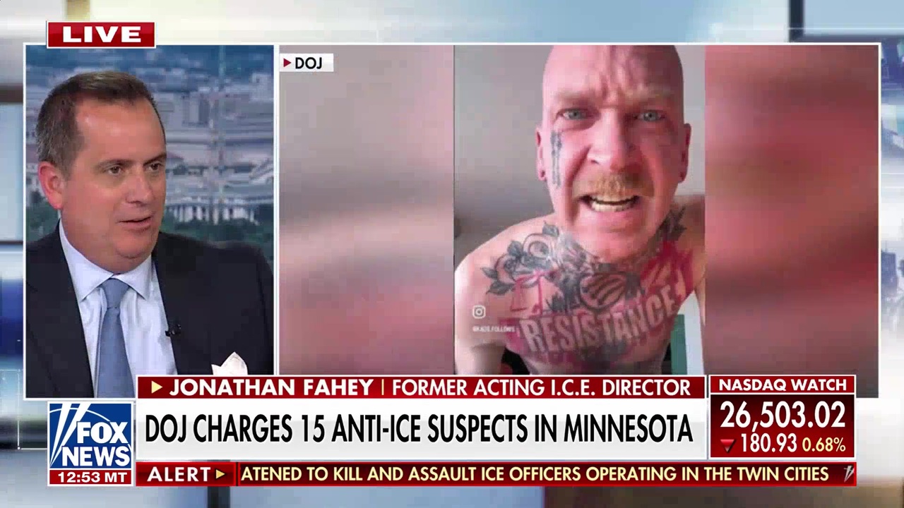 Jonathan Fahey: There is a 'political agenda' against ICE