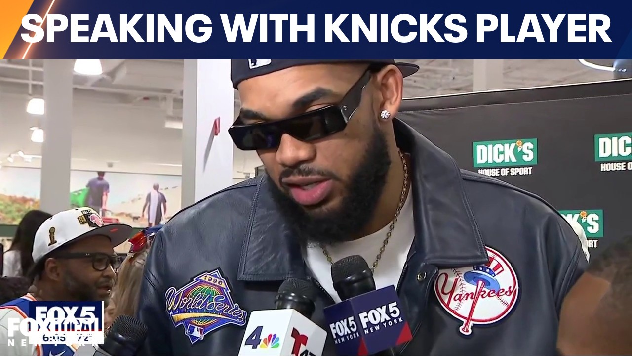 Knicks player Karl-Anthony Towns talks grief, gratitude