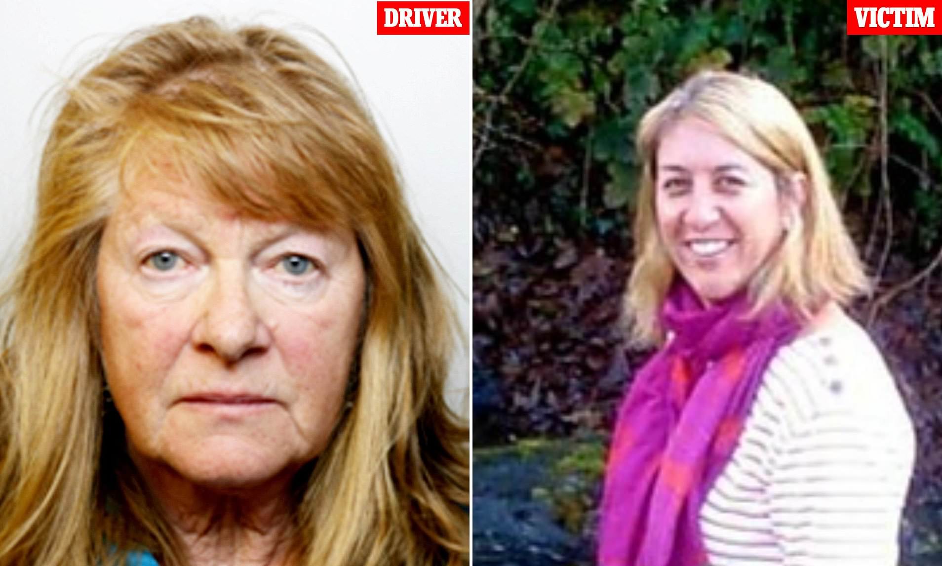 Driver, 69, who killed woman walking to Take That concert is jailed for ...