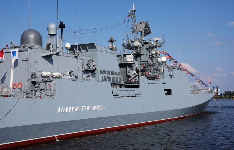 Russian frigate fires warning shots near UK waters to avert yacht collision