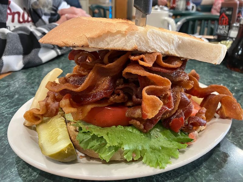 This Michigan roadside restaurant serves a BLT so huge it has become a ...